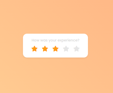 How to Create a Dynamic Star Rating in HTML CSS & JavaScript | Compositu